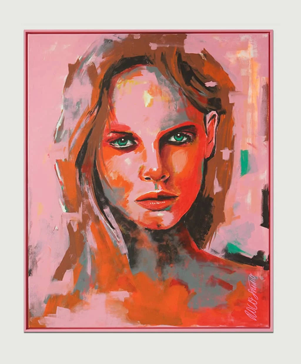 Pink Portrait - 95x115cm – Nowa Studio